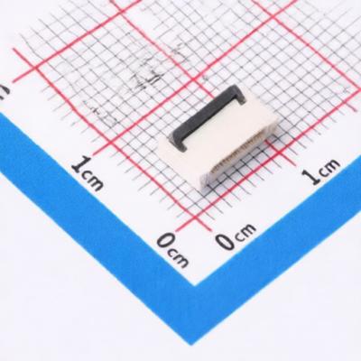 China Surface Mount FPC Connector 12 Pin Back Folding Vertical Stack Megastar ZX-0.5FPC-HWSX-H2-12P 0.5mm Pitch for sale