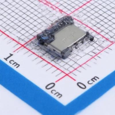 China MUP C7809 01 process compliant hinge type NANO SIM card connector featuring 8 pins and 1.70mm height for sale