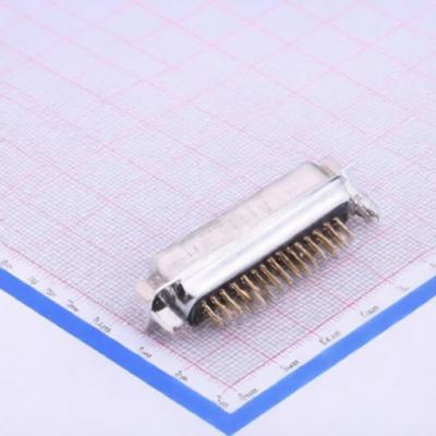 China PCB Mount D SUB Male Connector Nextron SUB HPFM 5021 002 with Multiple Contact and Mounting Options for sale