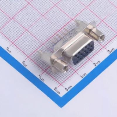 China Nextron SUB HPBF 5071 002 D SUB Connector with Robust Copper Alloy Contacts and PCB Mounting Design for sale