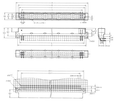 China Durable Fiber Glass Reinforced OMRON XC5F 5022 2 Twin Contact Connectors for Industrial Applications for sale