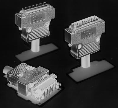 China OMRON XM3B 0922 132 EMI Shielded D sub Connector Featuring Metallized Plastic Hood for Noise Protection for sale