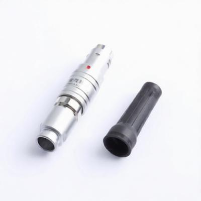 China Durable outdoor connector QianHai Joying FGG.1T.303.CLAD JY copper alloy shell gold plated pin core for sale