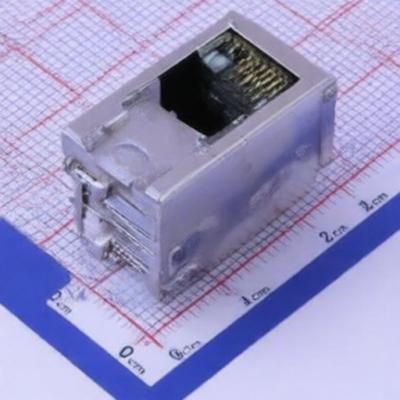 China RJ45 RJ11 NETWORK CONNECTOR Socket Series Featuring Model RCH RC02301 for Diverse Operating Conditions for sale