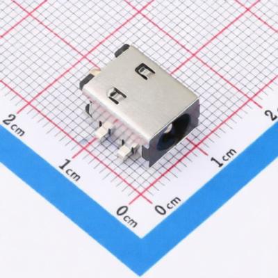 China High Current Recessed DC Power Jack Featuring SAMZO 9CN5125BEGC Model With 1.43mm Profile And 5 Pins for sale