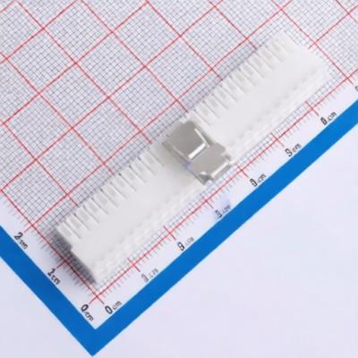 China Wire to board connector Samtec IPD1-25-D-K-M featuring double row keyed polarization and metal latch for sale