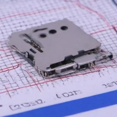 China SMT and push push memory card socket SOFNG SMO-002F-T7 for micro SIM card applications in electronics for sale