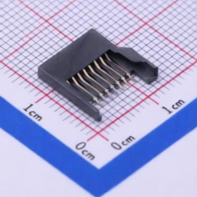 China Memory Card Socket SOFNG TF 004 Push Pull Type with SMT Surface Mount and Lateral Insertion Features for sale