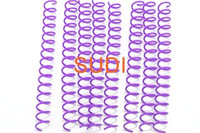 China 5/8 Inch 1.78mm Plastic Spiral Binding Coils For Coil Books for sale