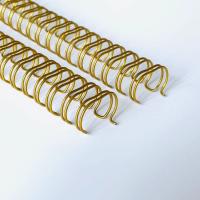 China 12.7MM Inner Diameter Double Loop Sketchbook Binding Coil Spiral Binding Coil for sale