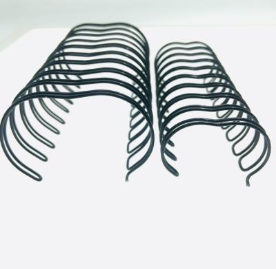 China Black White A4 Length 2:1 Pitch Binding Spiral Coil For Album for sale