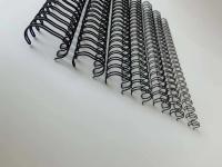China SGS 3:1 Pitch Notebook Double Loop Spiral Binding Coil for sale