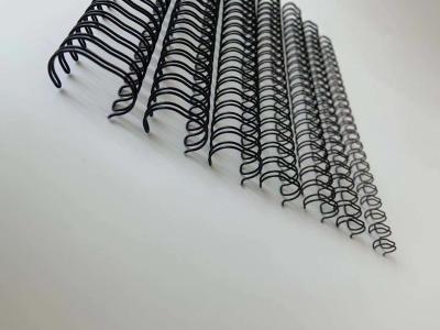 China SGS 3:1 Pitch Notebook Double Loop Spiral Binding Coil for sale