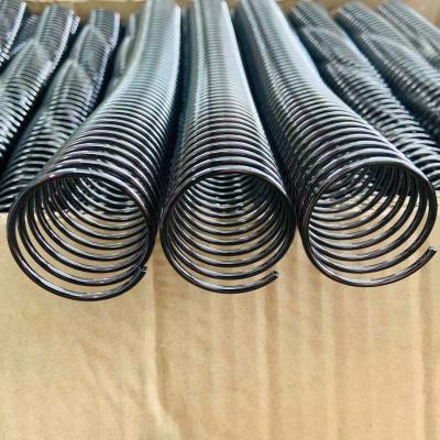 China ROHS Electroplated 1-1/4 Inch Metal Spiral Binding Coils For High End Notebook for sale