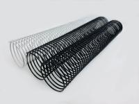 China 38.1mm Inner Diameter Encapsulation Metal Book Binding Coils for sale