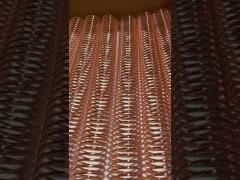 Rose Gold Color High Quality Metal Spiral Binding Coil Wire O