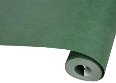 Cina Materiale smontabile non tessuto della carta da parati del bene durevole con colore verde scuro in vendita
