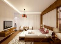 China Asian Style Embossed White Wallpaper , Waterproof Leaf Pattern Wallpaper for sale