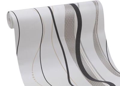 Cina Impermeabilizzi le linee non tessute modello della curva della carta da parati per il salone 0.53*10M in vendita