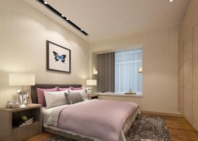 Cina Carta da parati smontabile moderna tessuta non per la camera da letto con il modello grigio delle bande in vendita