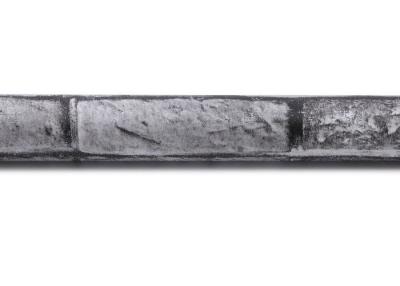 Cina La carta da parati di sguardo reale grigia non tessuta del mattone ha impresso 3D l'effetto, dimensione di 0.53*10M in vendita