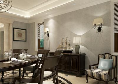 Cina Materiale lavabile 0.53*10M del vinile del modello della carta da parati moderna floreale del salone in vendita