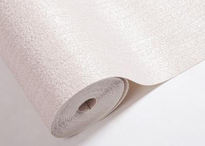 Cina Effetto vivo impresso rosa-chiaro 3D del modello solido impermeabile della carta da parati del vinile in vendita