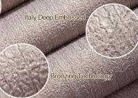 China Solid Pattern Washable Vinyl Wallpaper for Living Room / Study room , Embossed Surface for sale