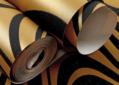 Cina carta da parati non tessuta Strippable moderna di 0.7*8.4m con bronzare colore in vendita