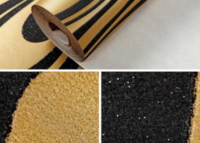 Cina carta da parati non tessuta Strippable moderna di 0.7*8.4m con bronzare colore in vendita