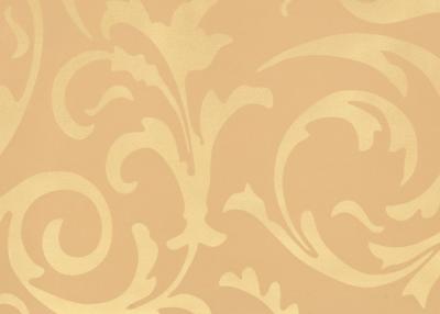 China Papel de parede europeu removível do estilo com teste padrão dourado luxuoso da folha à venda