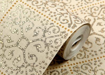 Cina Alta gamma che bronza Wallcovering non tessuto smontabile moderno della carta da parati della camera da letto in vendita