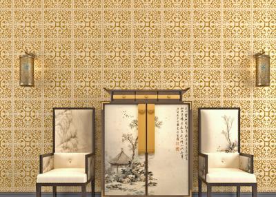 Cina Alta gamma che bronza Wallcovering non tessuto smontabile moderno della carta da parati della camera da letto in vendita