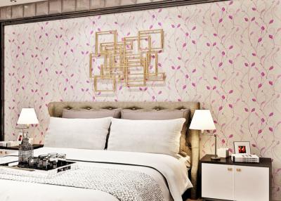 Cina La porpora va via di casa la decorazione della carta da parati per le pareti della camera da letto, goffratura leggera in vendita