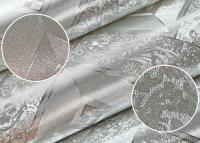 China Moisture Proof Modern Removable Wallpaper with Silver Geometric Pattern for sale