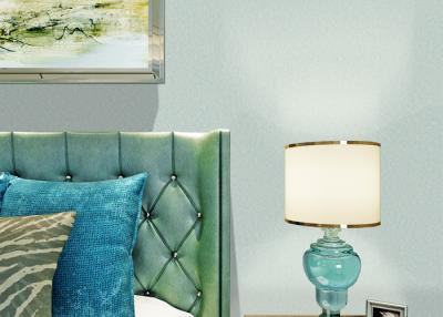 Cina Carta da parati contemporanea verde impermeabile per le camere da letto, carta da parati di decorazione interna in vendita