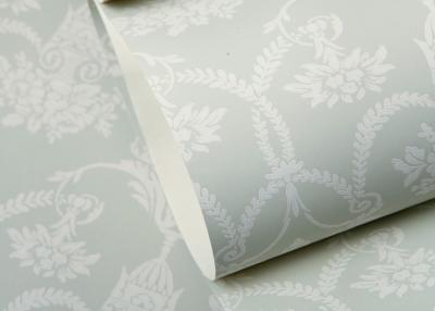 Cina Carta da parati grigia classica amichevole del modello di Eco per il ristorante, trattamento di superficie impresso in vendita