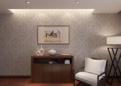 Cina La carta da parati impressa del salone 3D a casa con il modello floreale simmetrico, CSA ha approvato in vendita