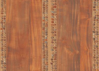 Cina Impermeabilizzi la decorazione europea della casa della carta da parati di stile per il salone, ciottolo/modello di legno del grano in vendita