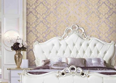 Cina Rivestimento murale europeo di effetto della carta da parati 3D di stile del damasco classico per il letto/salone in vendita