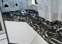 China Concise Waterproof Marble Pattern Self Adhesive Wallpaper Heat Insulation for sale
