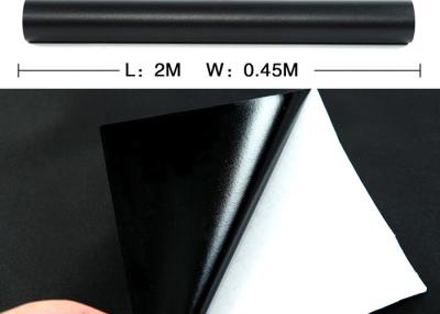 Cina Carta da parati autoadesiva del PVC di colore nero per la stanza di studio, nessuna colla stata necessaria in vendita