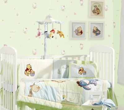 Cina La carta da parati economica del fumetto di Hello Kitty del certificato del CE scherza il Wallcovering della decorazione della camera da letto in vendita