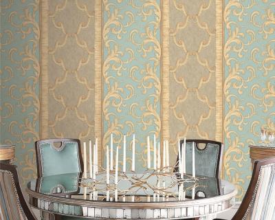 Cina vendita di vendita calda fresca della fabbrica di Wallcovering della carta da parati moderna classica del PVC di 1.06M direttamente in vendita