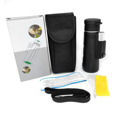 中国 10x42携帯電話のカメラの望遠鏡Monocular HDの二重焦点のコンパス 販売のため