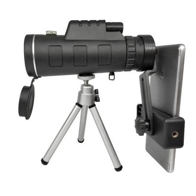 China Monocular van de de Lenstelescoop van de hoge Machts40x60 Telefoon met Driepoot Te koop