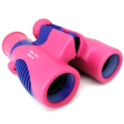 Cina Il binocolo rosa dei bambini 8x21 comprime Crystal Clear View in vendita