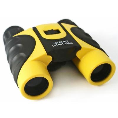 Cina Binocolo piegante nero giallo dei bambini del prisma di tetto di 10x26 10x25 BAK4 in vendita