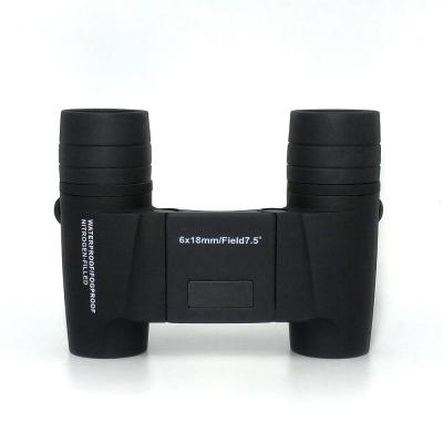 Cina Telescopio piegante del compatto di Mini Binoculars 6x18 con impermeabile in vendita