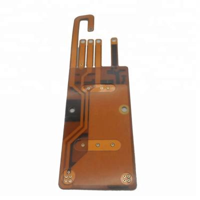 China FPC  copper ,VO borad, flexible,organic resin,electrolytic foil,0.12mm thickness ,immersion gold for sale
